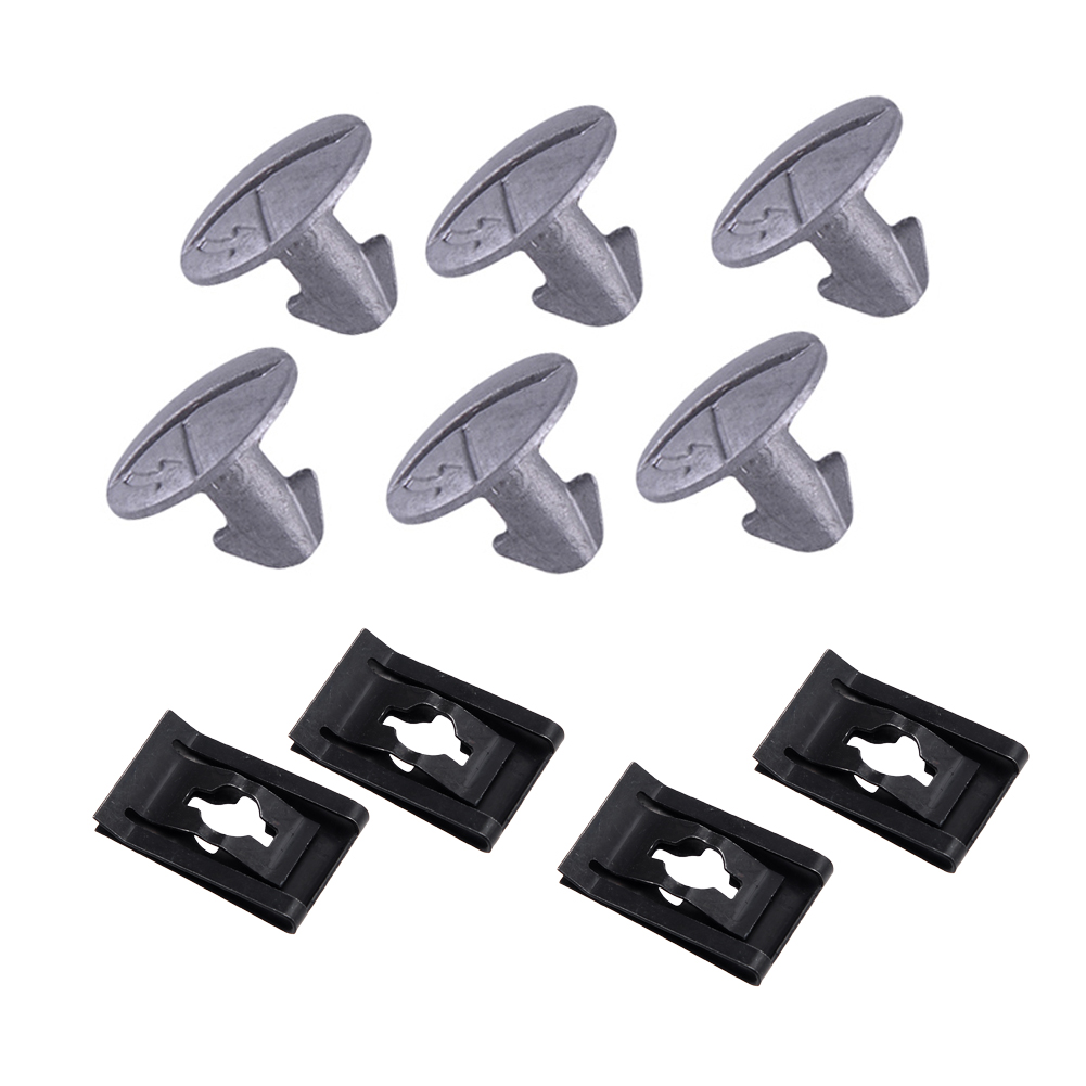 Set/10pcs Lower Engine Cover Pin Screw+Access Clip Fit For Honda Civic ...